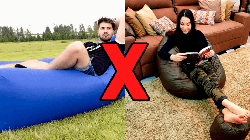 Puffs infláveis ou Puffs Espuma: qual escolher? - Brasilazy