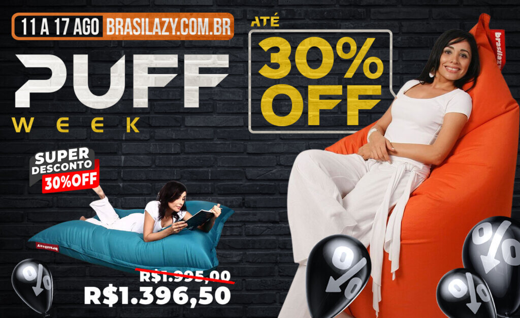 Loja de Puffs | Modelos de Puffs variados | Brasilazy